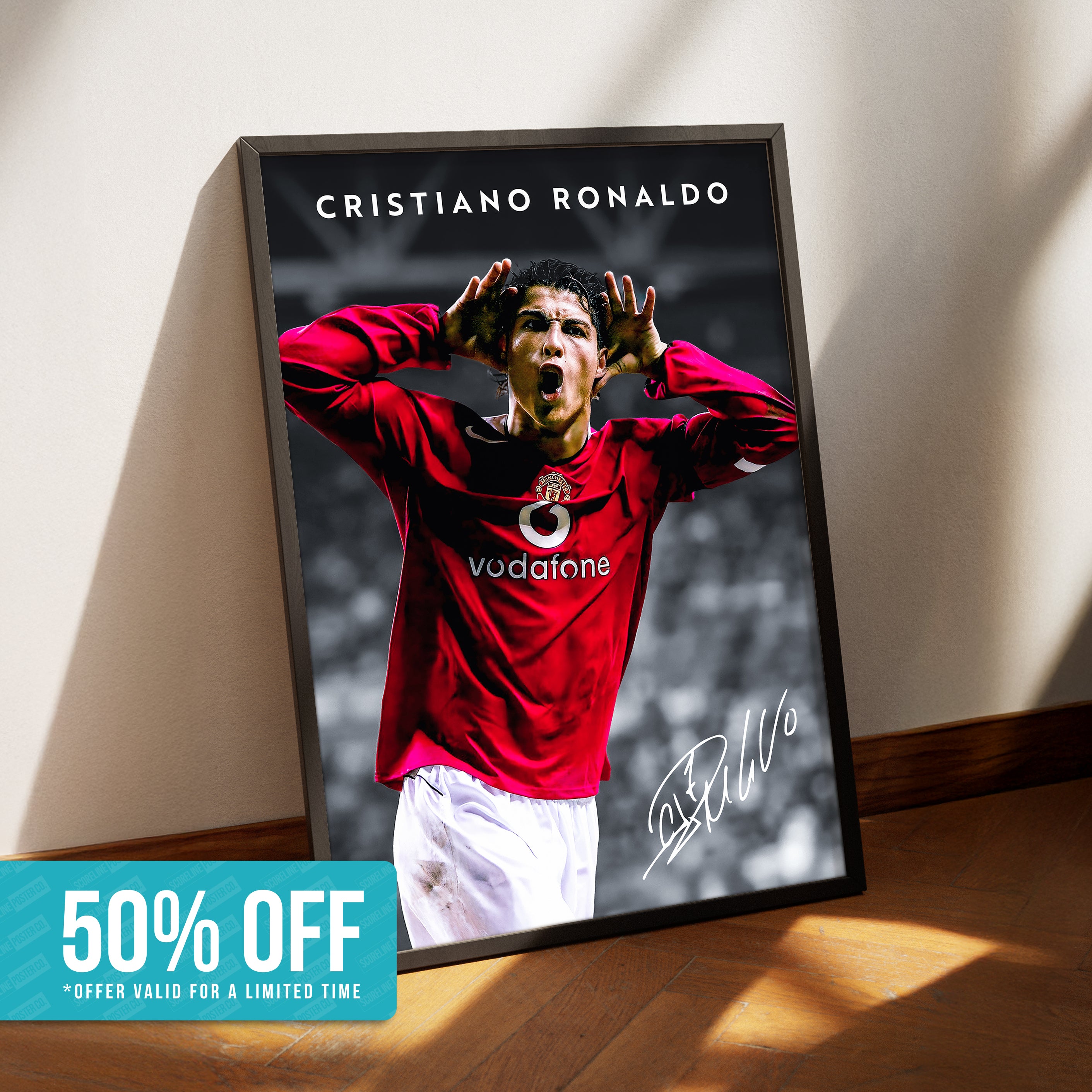 Cristiano Ronaldo Posters – ScorelinePosterCo