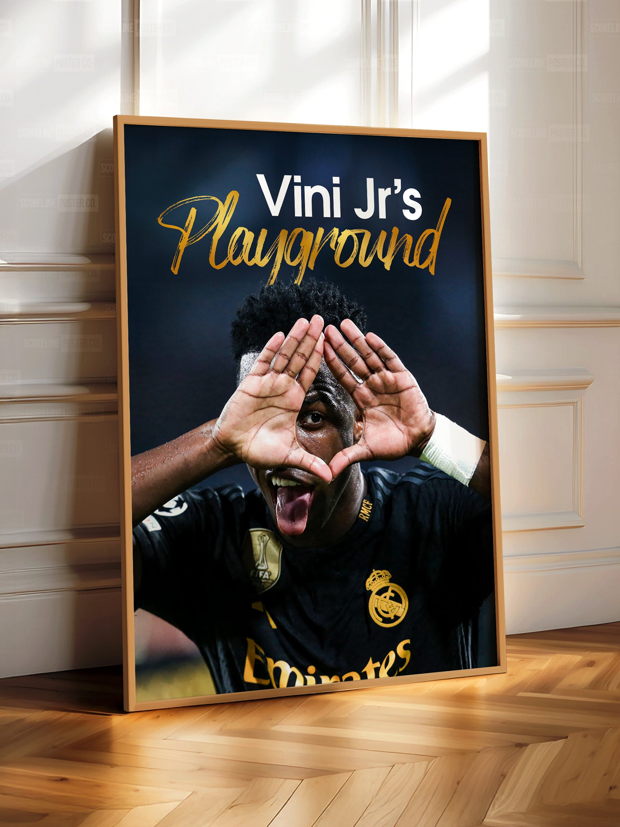 Vinicius Junior 'Playground' Poster – ScorelinePosterCo